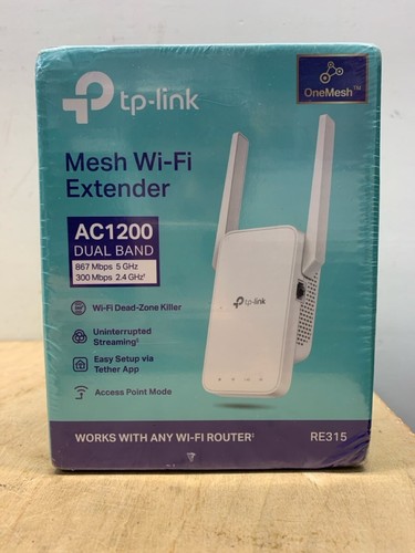 TP-Link RE315 Mesh WiFi AC1200 Dual Band Extender (E10037187) | eBay