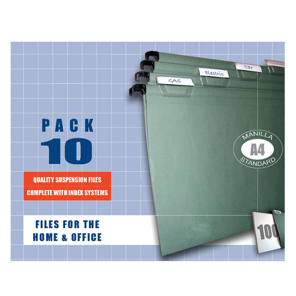 A4 File Filing Box Metal Home Office Storage Lockable Suspension Files ...