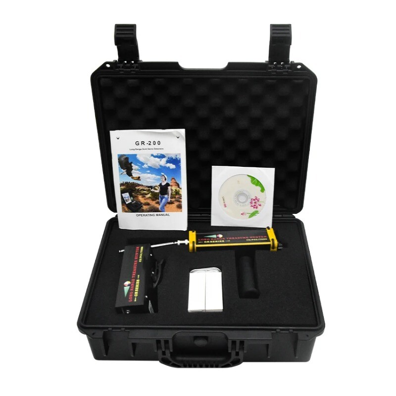GR200 Underground Metal Detector Gold Silver Detector Gem Diamond Gold ...