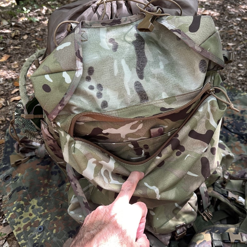 KitPimp British Army 150 Litre Pathfinder Rucksack MTP Bergen Multicam ...