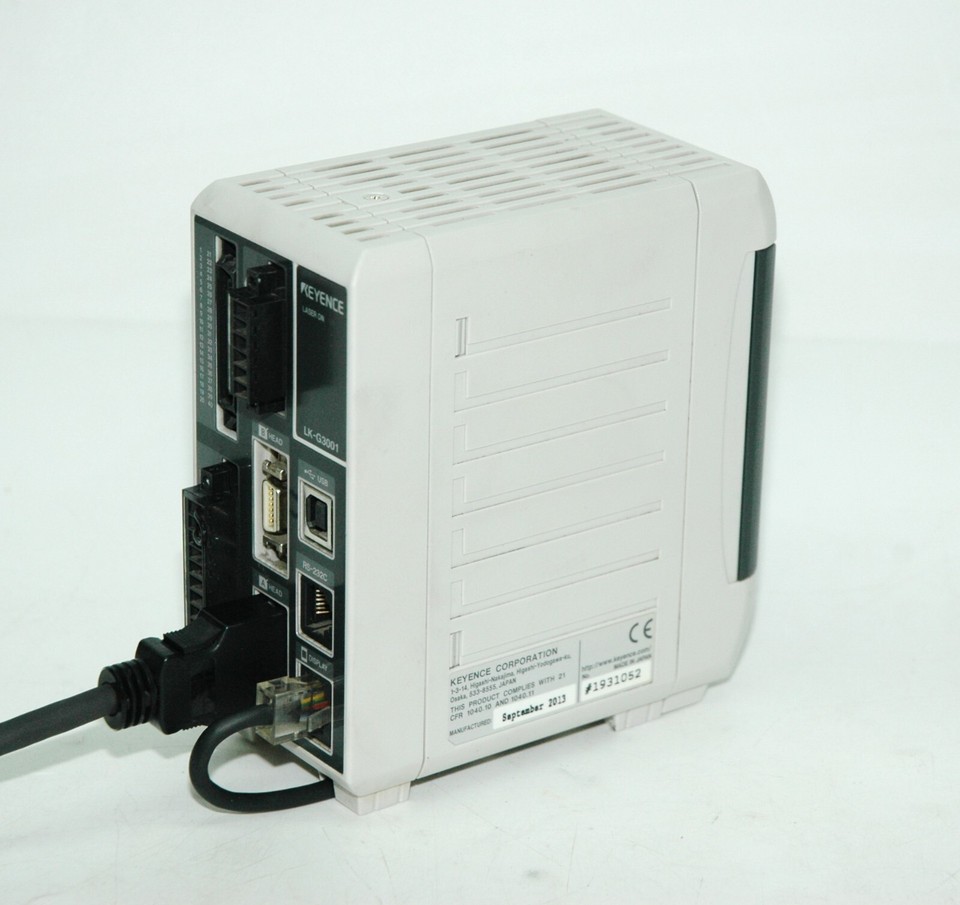 KEYENCE LK-G3001, LK-GD500, LK-G402, LK-GC02 Complete Laser ...