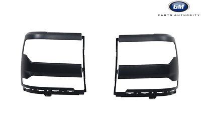 2016-2018 Silverado 1500 Unpainted Headlamp Bezel 23379004 23378968 LH ...