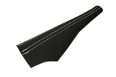 Fits 03-08 Nissan 350Z Carbon Fiber E Brake Boot Cover, White Stitch | eBay