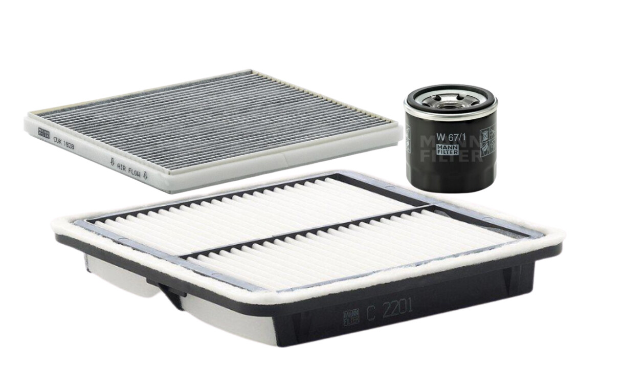 Mann-Filter Air C2201 Oil W67/1 Cabin CUK1828 Filters RAPKIT35779 | eBay