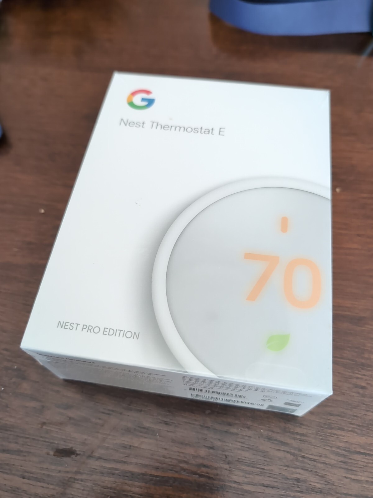 Nest Thermostat E T4001ES Programmable Thermostat - White 813917020609 ...