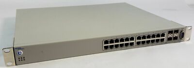 Nortel Avaya BayStack 5520-24T-PWR Gigabit POE Network Switch 24 Ports ...