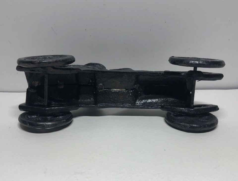 Vintage AC Williams Cast Iron Race Car Toy 7'' Long Black | eBay
