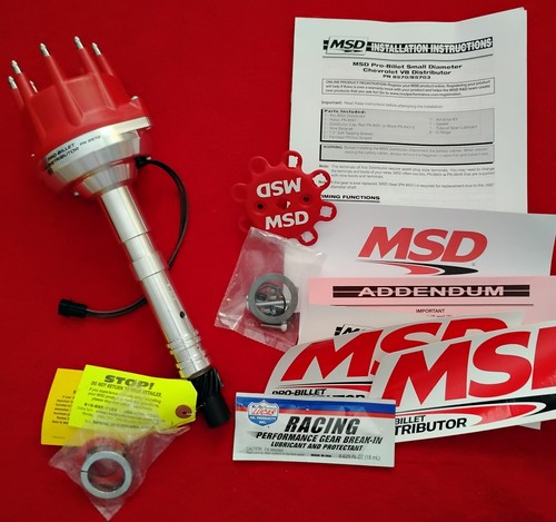 NEW MSD CHEVY S/B B/B V8 PRO-BILLET SMALL DIAMETER DISTRIBUTOR #8570 | eBay