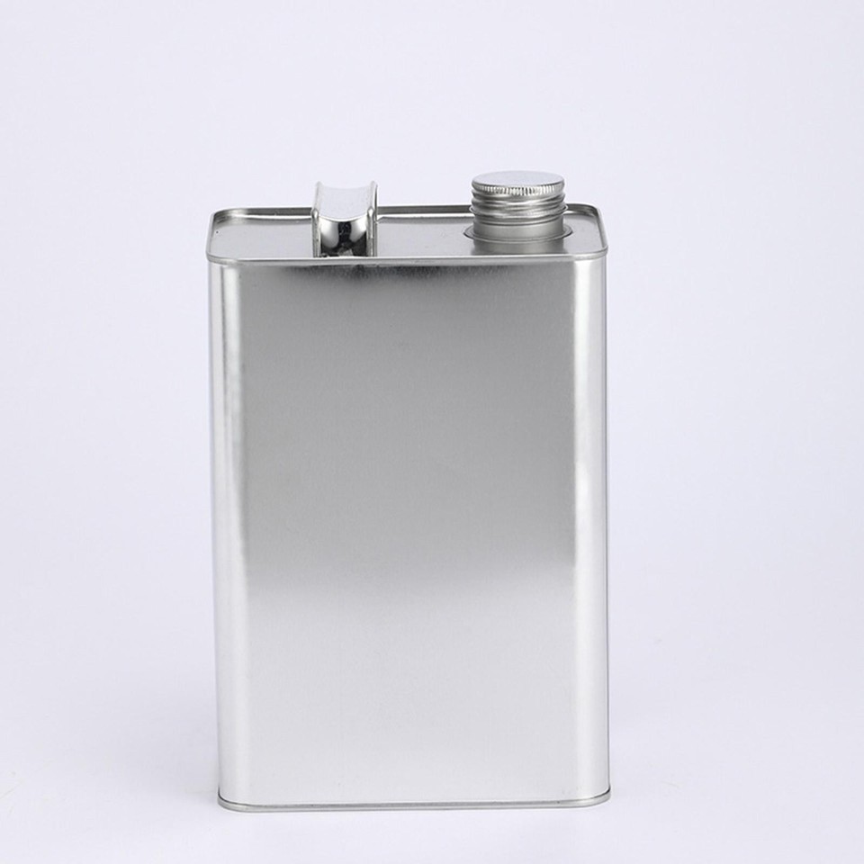 F Style Metal Can Rectangular Storage Container for Reagents Solvents ...