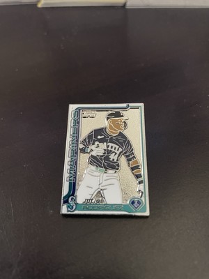 2025 Topps Series 1 Julio Rodriguez Pin Super Box Exclusive Seattle ...