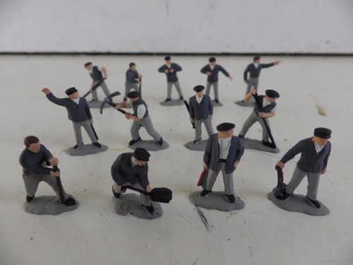 ** 13 ** Model Railway People Workmen Crew hand painted Dapol Figures ...