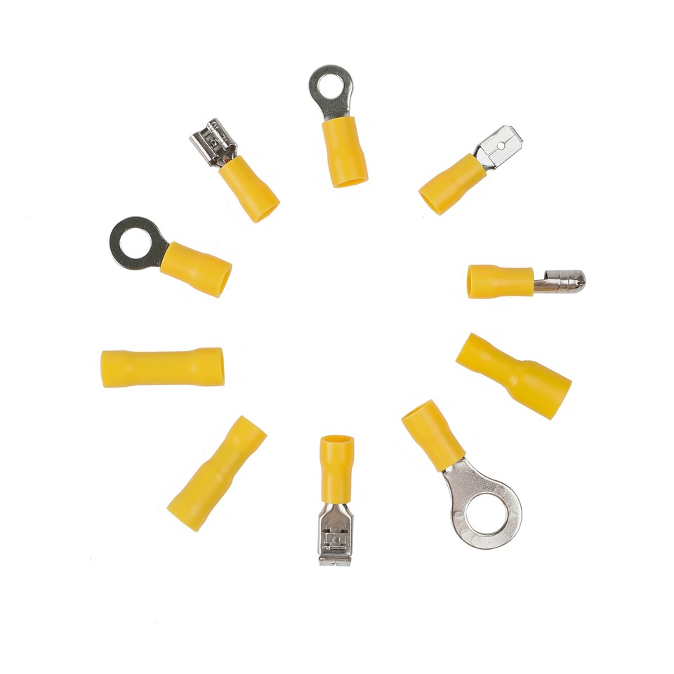 480Pcs Car Electrical Wire Assorted Insulated Terminals Connectors ...