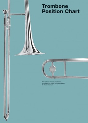 Trombone Position Chart - Notation Guide Diagram NEW 014041704 | eBay