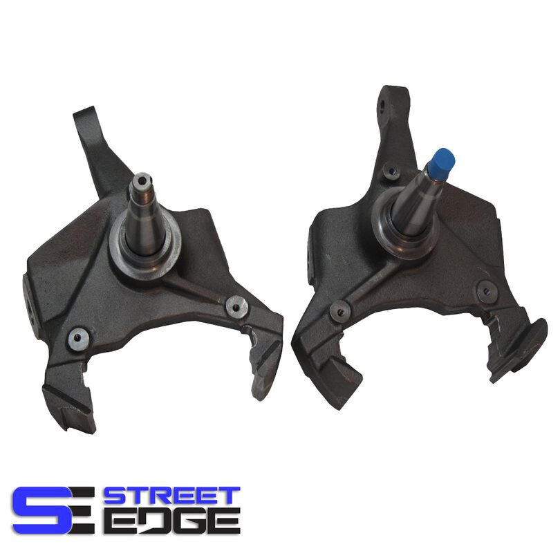 Street Edge 3" Drop Lowering Spindles for 75-91 Chevy/GMC C30 C35 R30 ...