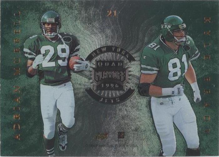 1996 Playoff Absolute Adrian Murrell Kyle Brady Neil O'Donnell #21 for ...