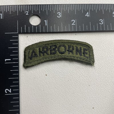 AIRBORNE Tab Patch 20NF | eBay
