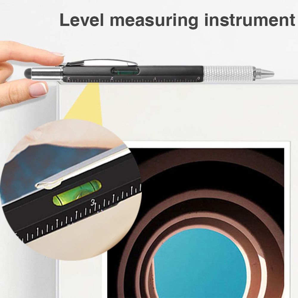 Spirit Level Capacitive Pen Multi-functional Pen Ruler Gadgets ...