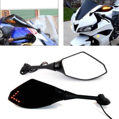 Matte Black Rear View Mirrors for Honda CBR 600RR 2003-2015 CBR 1000RR ...