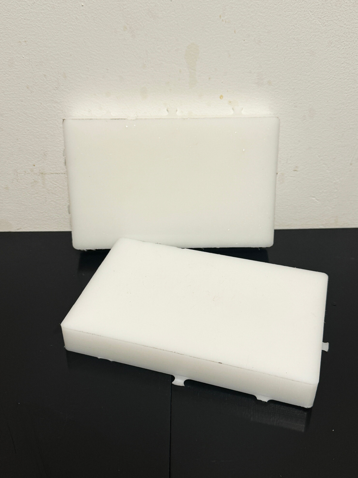 RESTE POM Platte 21mm natur weiss ca. 163mm x 103mm POM-C Kunststoff ...