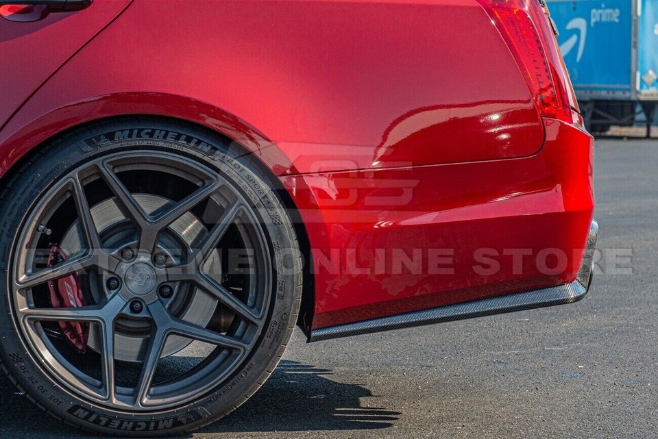 CARBON FIBER Rear Bumper Diffuser 16-19 Cadillac CTS-V GM Factory ...