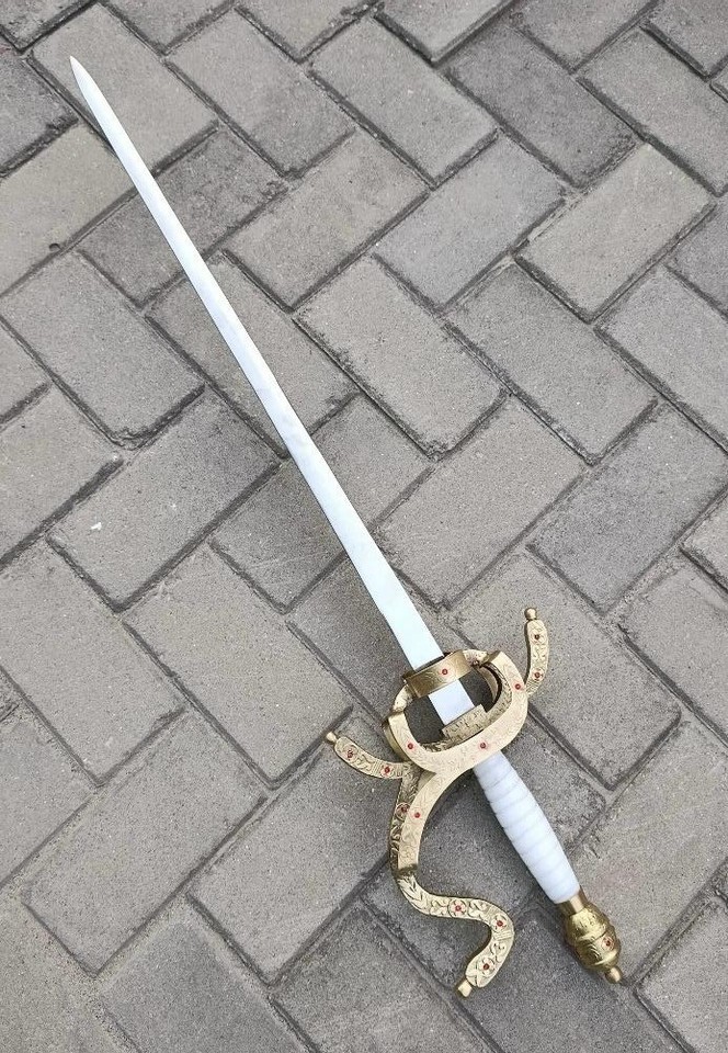 Handmade Inigo Montoya Sword | The Princess Bride Replica | Gold Hilt ...