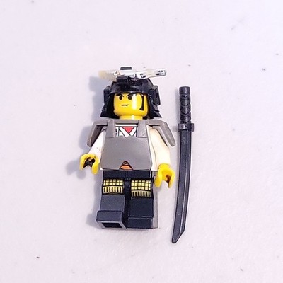 Lego Castle Minifigure CAS057 Cas206 Ninja Shogun White with Armor 3346 ...