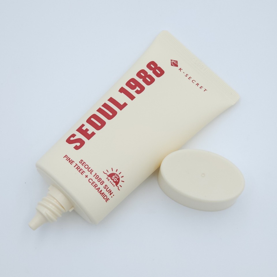 K-SECRET Seoul 1988 Sun Pine Tree + Ceramide 50ml Sunscreen Soothing K ...