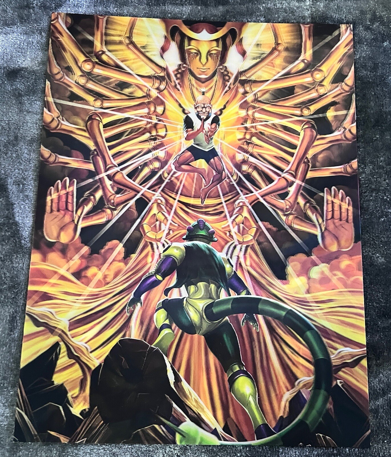 Netero,Meruem -HUNTER X HUNTER,3D Poster,3D Lenticular Effect-2 image ...