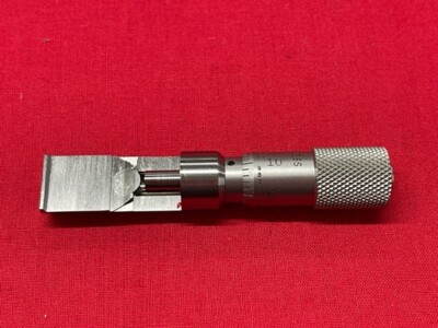 Starrett 208Z Stainless Steel Can Seam Micrometer 0-0.375" Range IN ...