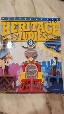 BJU Press Heritage Studies 3 Student Text 3rd Edition | eBay