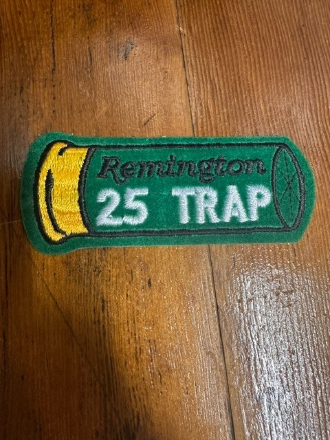 Trap Remington Winchester Federal Straight Iron on Patches 25 50 75 100 ...