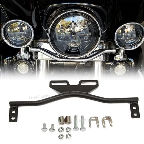 Motorcycle Light Bar Driving Passing Turn Signal Light Mount Bracket ...