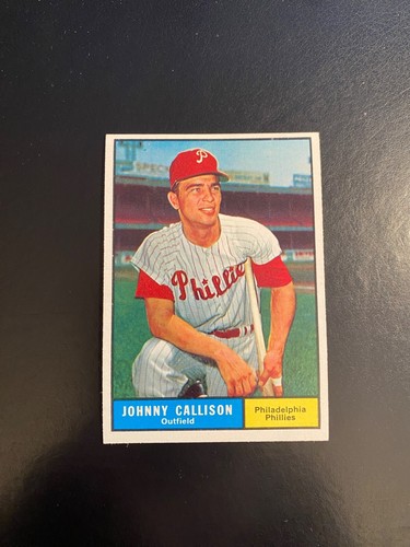 1961 TOPPS BASEBALL #468 JOHNNY CALLISON!! $1 SHIPPING!! | eBay