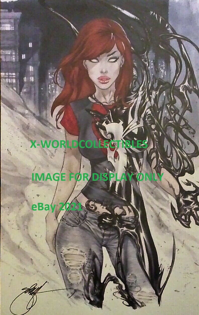 MARY JANE VENOMIZED SDCC 2019 ART PRINT SIGNED BY EBAS 11X17 | eBay