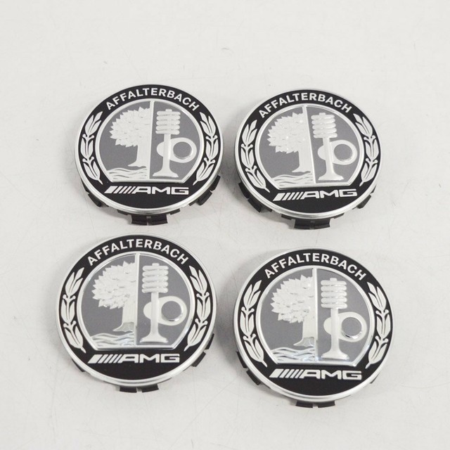 Genuine Mercedes-Benz AMG AFFALTERBACH Wheel Center Caps 4 Pcs ...