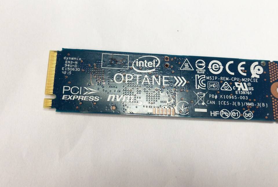 Intel Optane Memory H20 512GB M.2 2280 NVME 512GB + 32GB Cache ...