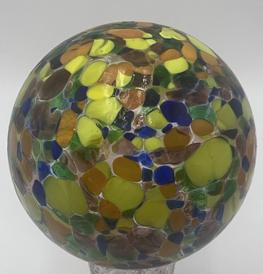 Hand Blown Art Glass Orb Decorative Piece Mexico | eBay