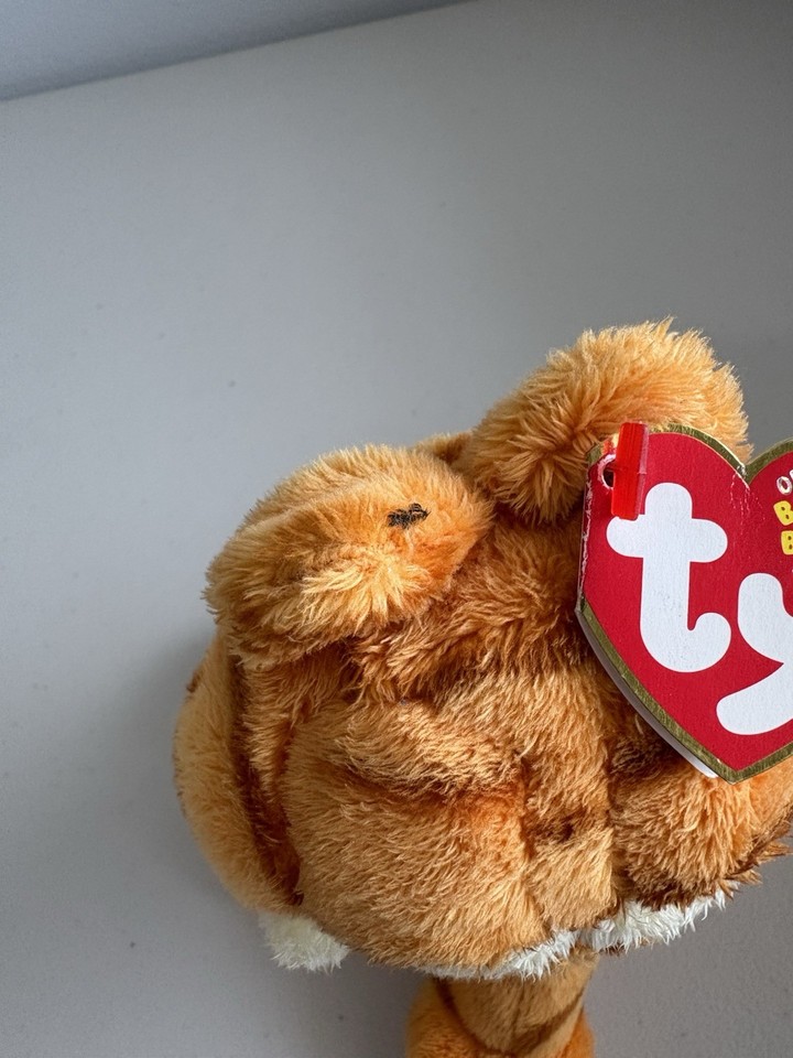 TY Garfield Beanie Baby Plush Toy With Tag The Garfield Movie 2004 | eBay