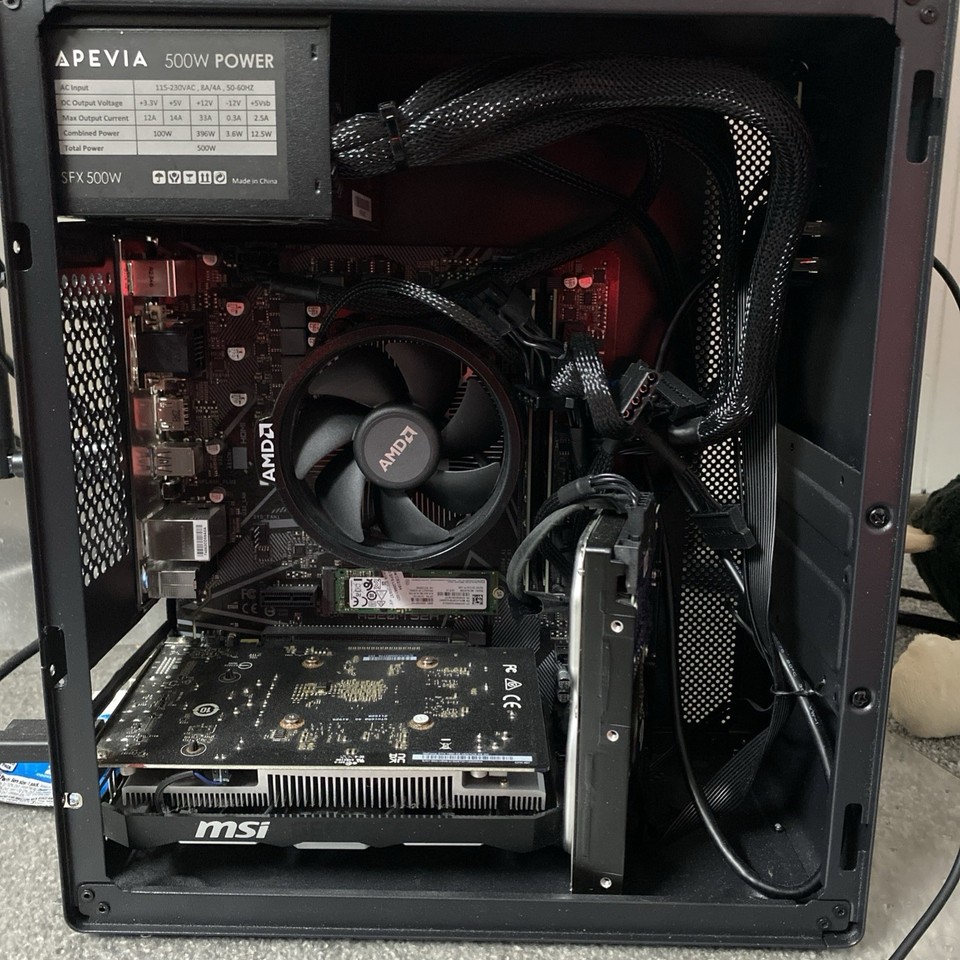 Ryzen 5 5500 Gaming PC 16GB DDR4 RAM, 128GB M.2 SSD, and 1TB HDD ...