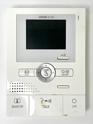 Aiphone JK-1HD Sub Monitor Station Hands Free Color Video Intercom ...