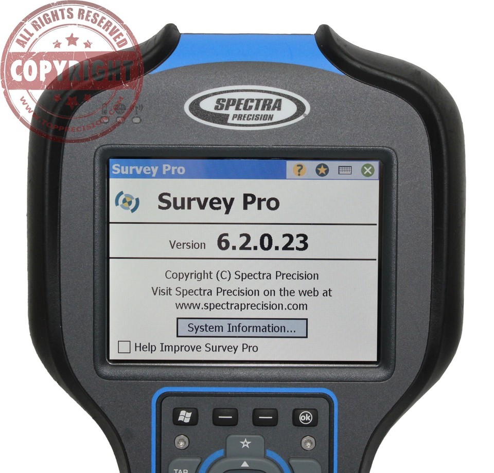 SPECTRA PRECISION RANGER 3 SURVEY PRO DATA COLLECTOR,TRIMBLE TSC3,RTK ...