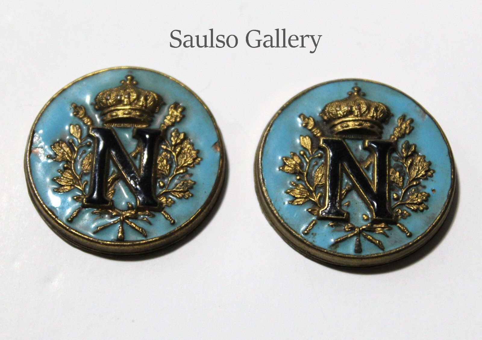 Rare Napoleon II army buttons two from prominent estate collection | eBay