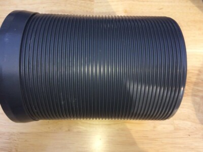 Zurn wall hung Plastic 4 inch nipple with knock out test cap plug 6 ...