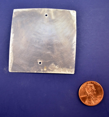 100 Capiz Shells White Square 2" (50mm) Two Holes Crafts Windchimes ...