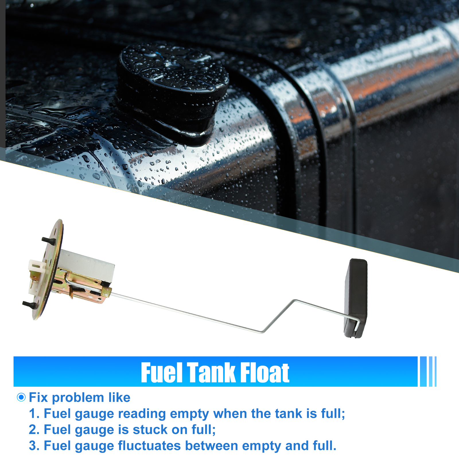 Pack (1) Fuel Tank Float Gauge Sending Unit Fuel Level Sensor for ...