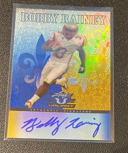 2012 Leaf Valiant - Blue #BR1 Bobby Rainey /99 (AU, RC) for sale online ...