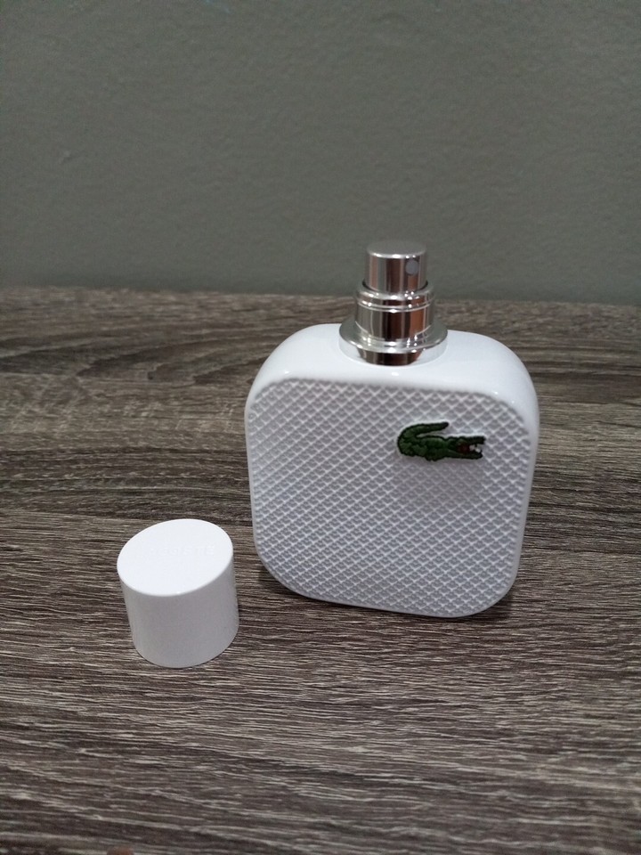 LACOSTE L.12.12 BLANC EAU DE TOILETTE SMALL BOTLLE SPRAY 50 ML / 1.6 FL ...