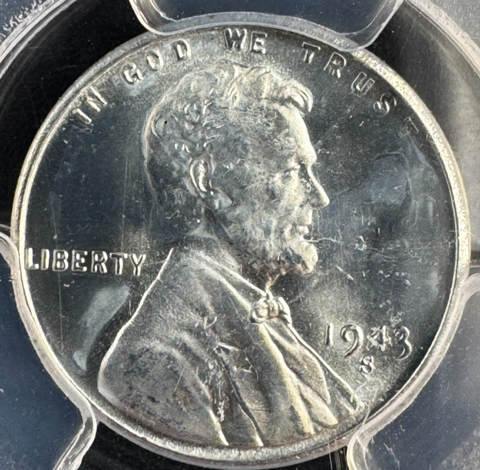 1943-S Steel Lincoln Wheat Cent PCGS MS64 – WWII Issue – Brilliant ...