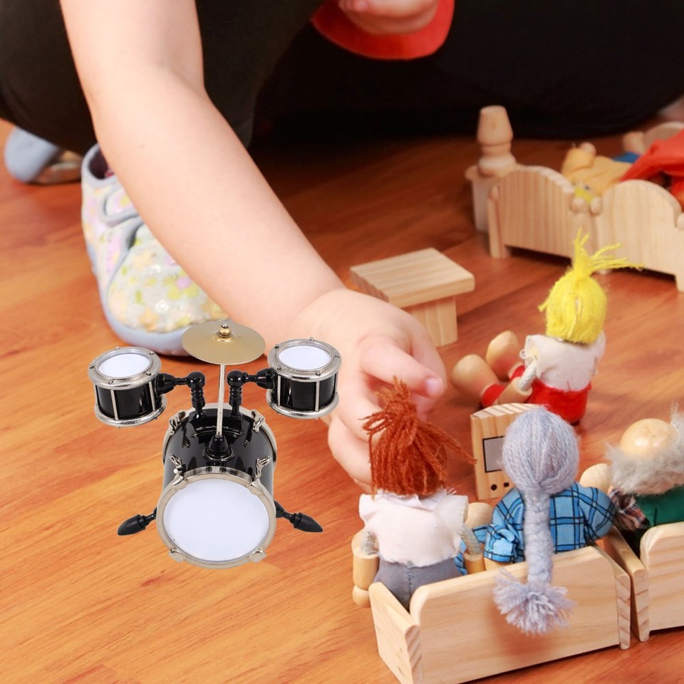 Miniature Drum Model Simulation Miniature Drum Model Dollhouse Model ...