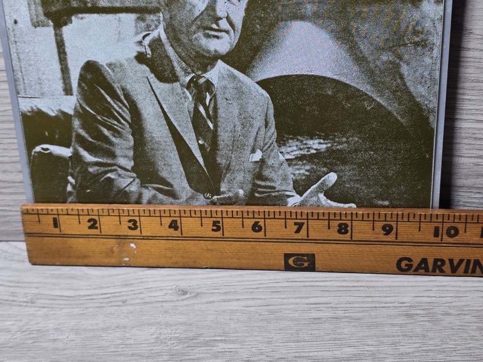 1973 Vitaplate LBJ Dead Lyndon Johnson New York Daily News Printing ...